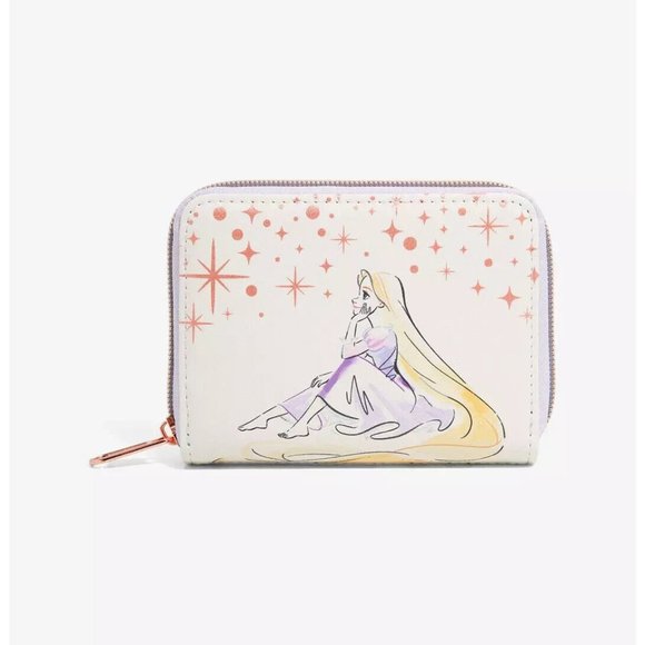 Loungefly | Bags | Loungefly Disney Tangled Wallet Princess Rapunzel ...